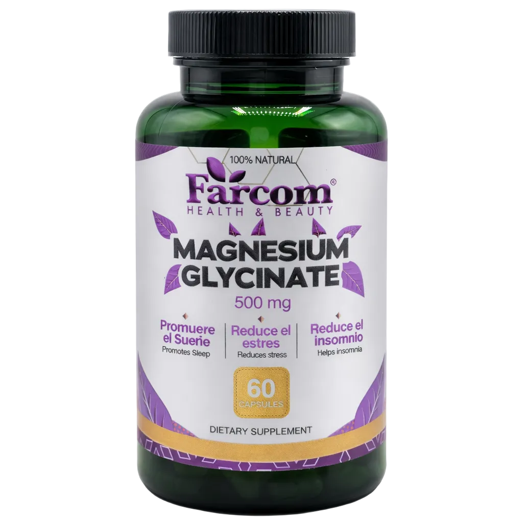 Magnesium Glycinate - 60 Softgels - 500mg – Farcom