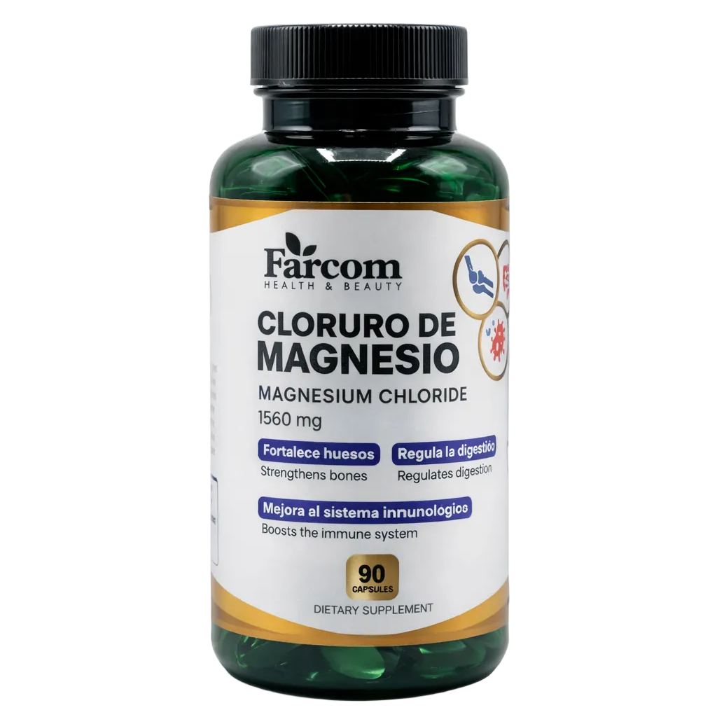 Magnesium Chloride 1560mg / 90 Softgels – Farcom